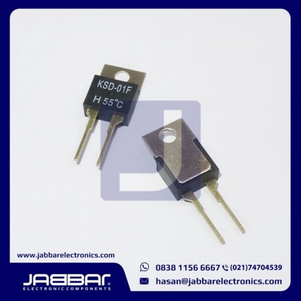 KSD-01F H 55C TO-220-2 THERMOSTAT - Jabbar Electronics