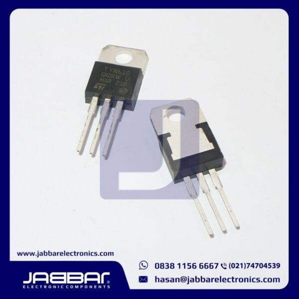 TYN610 - TYN610RG TO-220 - Jabbar Electronics
