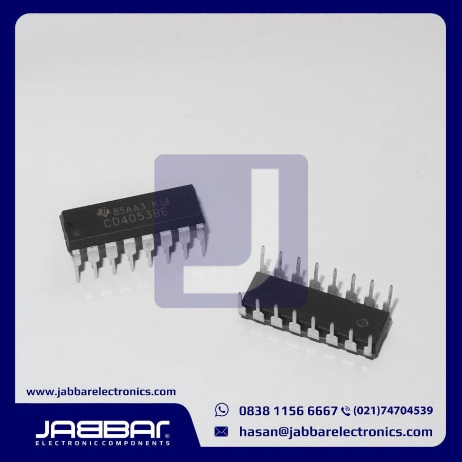 CD4053BE DIP16 - Jabbar Electronics