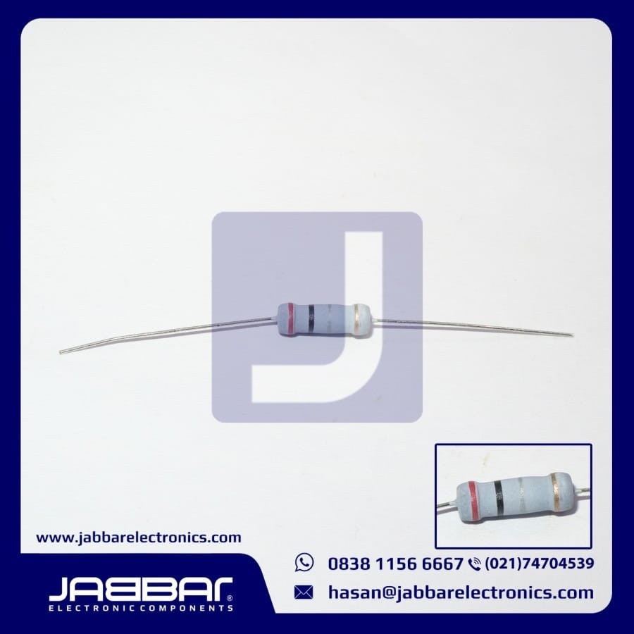 RESISTOR 0,20 OHM 1W 5% DIP - ABU-ABU - Jabbar Electronics