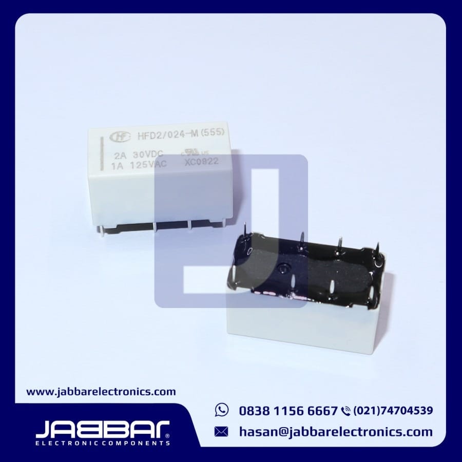 HFD2-024-M (555) 24VDC 8PIN - Jabbar Electronics