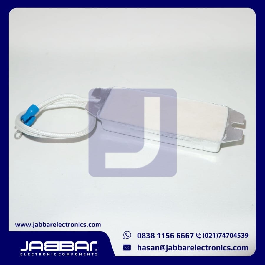 RXG28 60W60RJ (60W 60 OHM 5%) (L= 10 cm W= 3.1 cm) RESISTOR ALUMINIUM ...