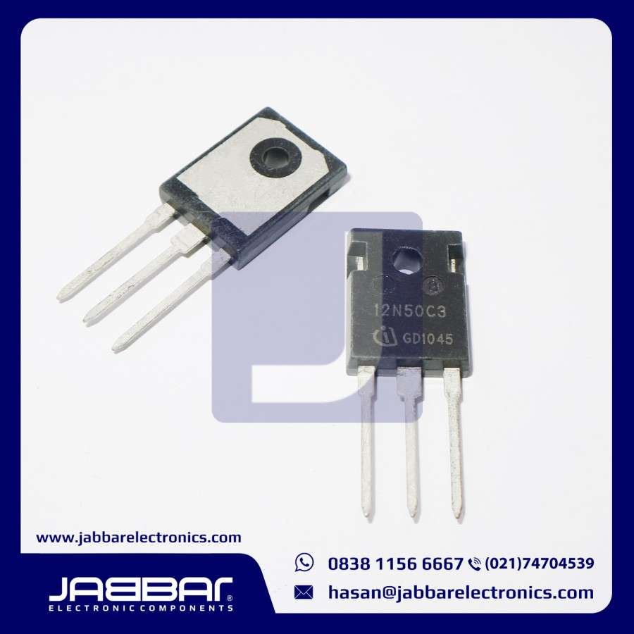 12N50C3 - SPW12N50C3 TO-247 - Jabbar Electronics