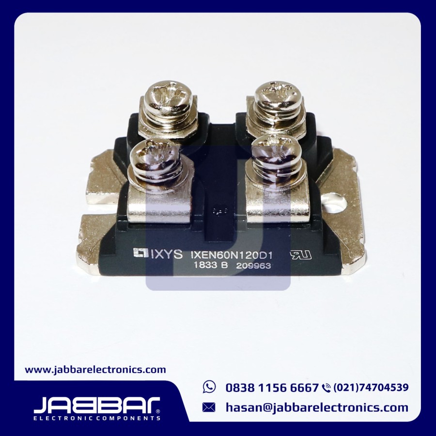 IXEN60N120D1 SOT-227 MODULE - Jabbar Electronics
