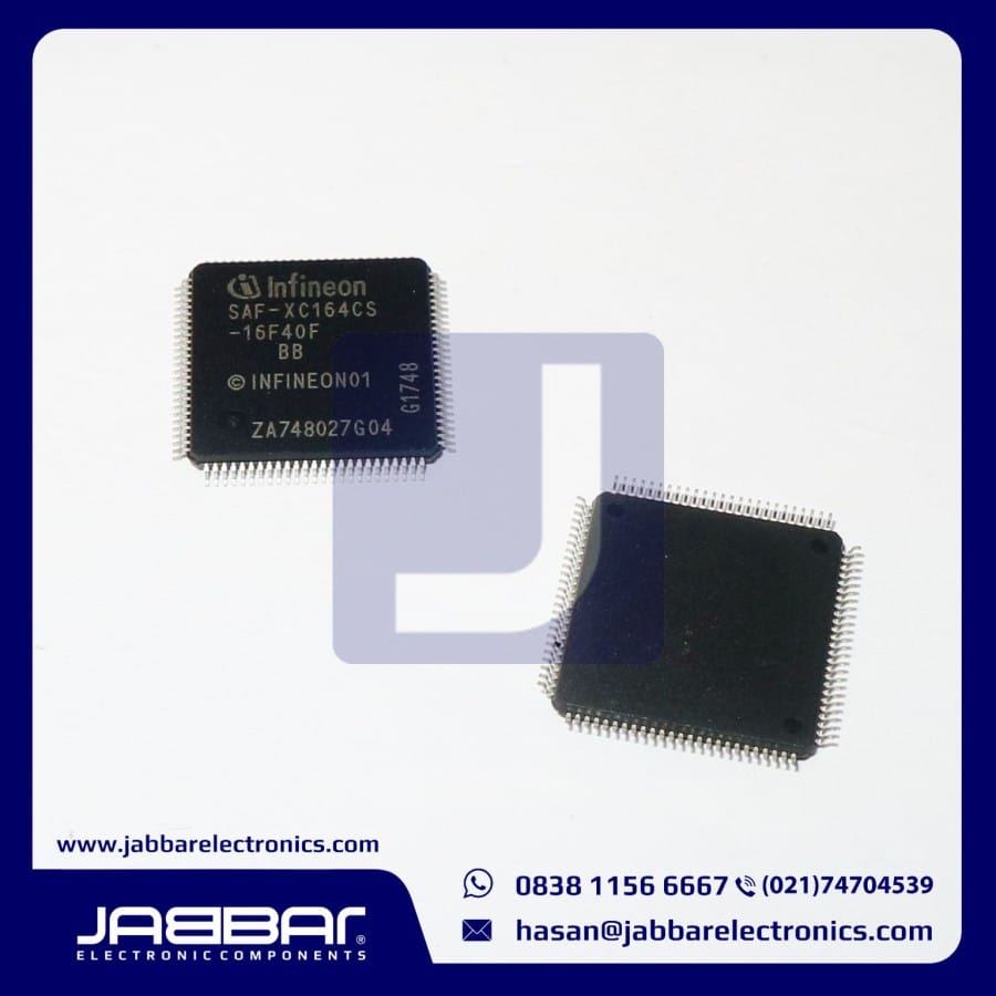 SAF-XC164CS-16F40F TQFP-100 - Jabbar Electronics