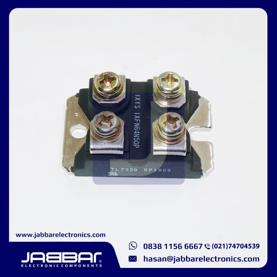 IXFN64N50P SOT-227 MODULE - Jabbar Electronics