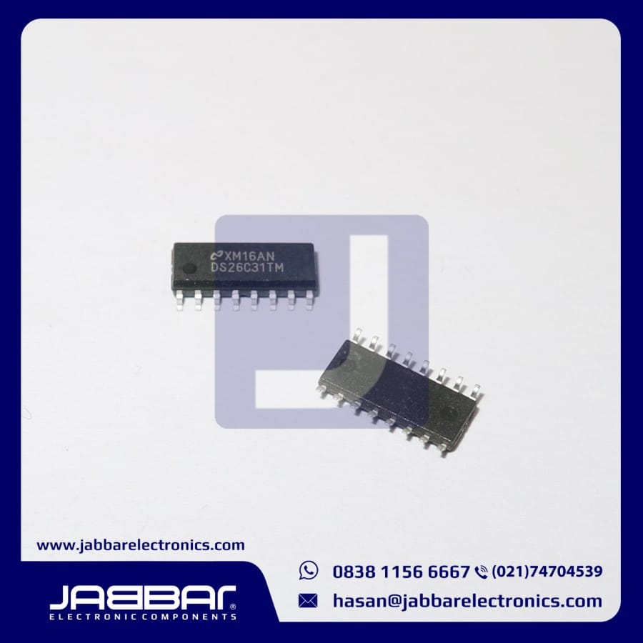 DS26C31TM SOP16 - Jabbar Electronics