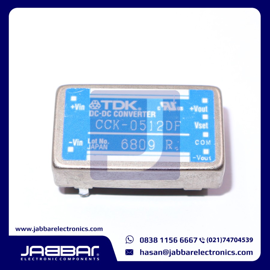CCK-0512DF DC-DC CONVERTER - Jabbar Electronics