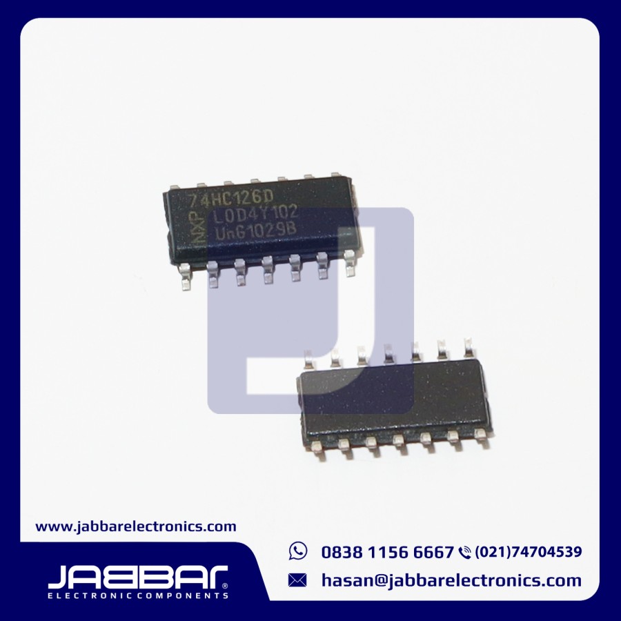 74HC126D SOP14 Komponen Elektronik - Jabbar Electronics