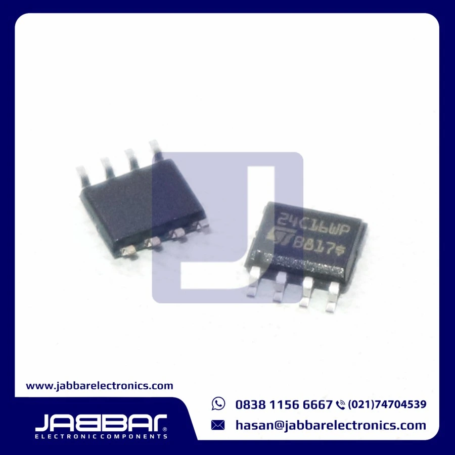 24C16WP SOP8 - Jabbar Electronics